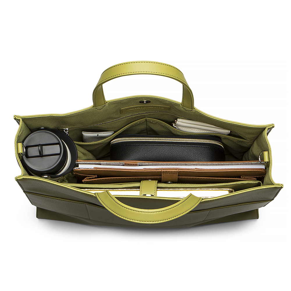 2-in-1 Tote Bag - Avocado| Carla Rockmore